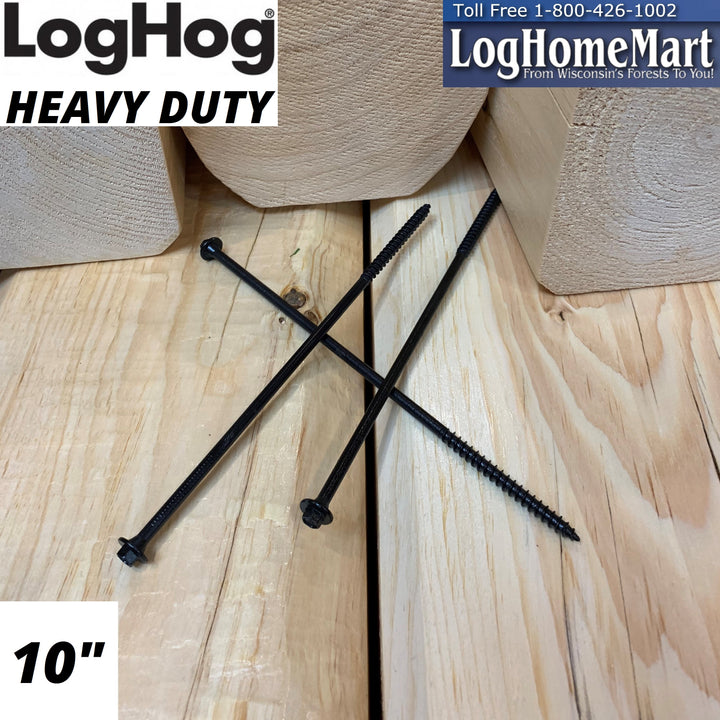 Log & Timber Screws – Log Home Mart