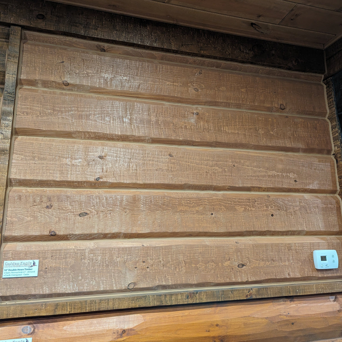 Clearance - 2 Variations of #469 3x10 Pine Half Log Siding For Sale ...