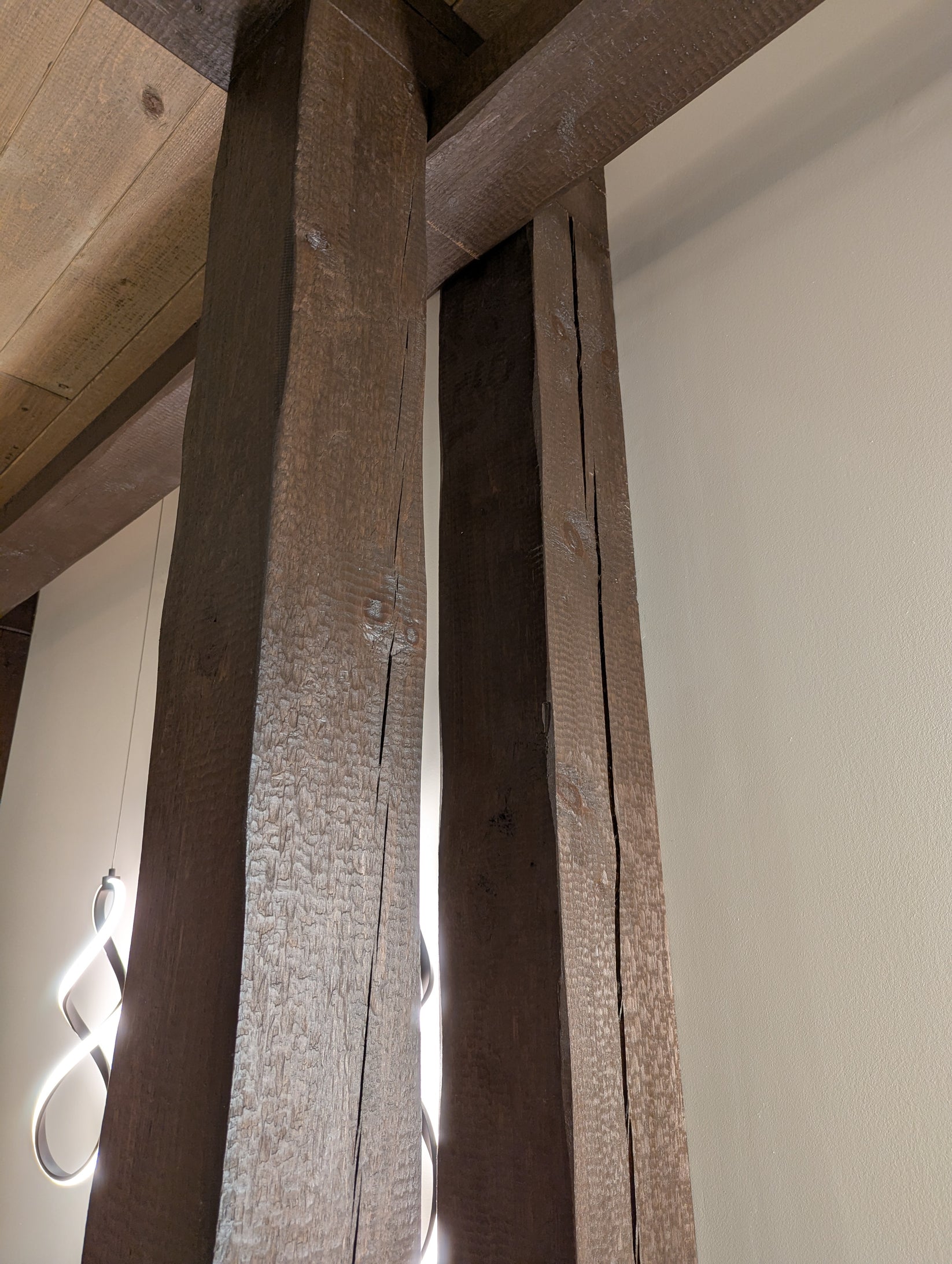 8" x 8" Square Timber Post - White Pine – Log Home Mart