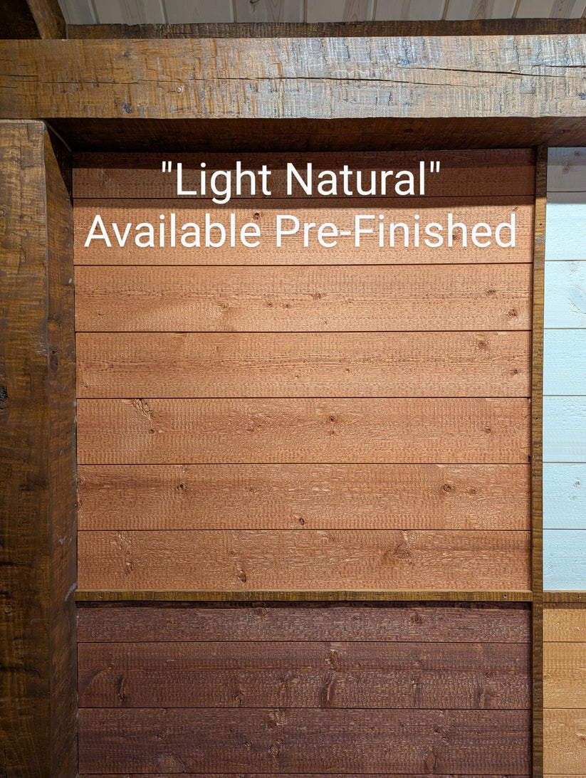 "Chiseled" Premium 1x8 Distressed Tongue and Groove Siding - Pre-Finis ...