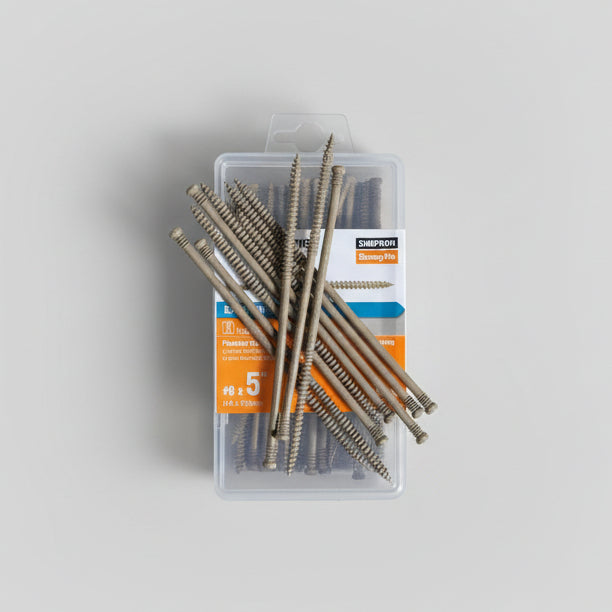 Simpson FT09500 - Exterior Grade 5" Finish Trim Screws - 50pack – Log ...