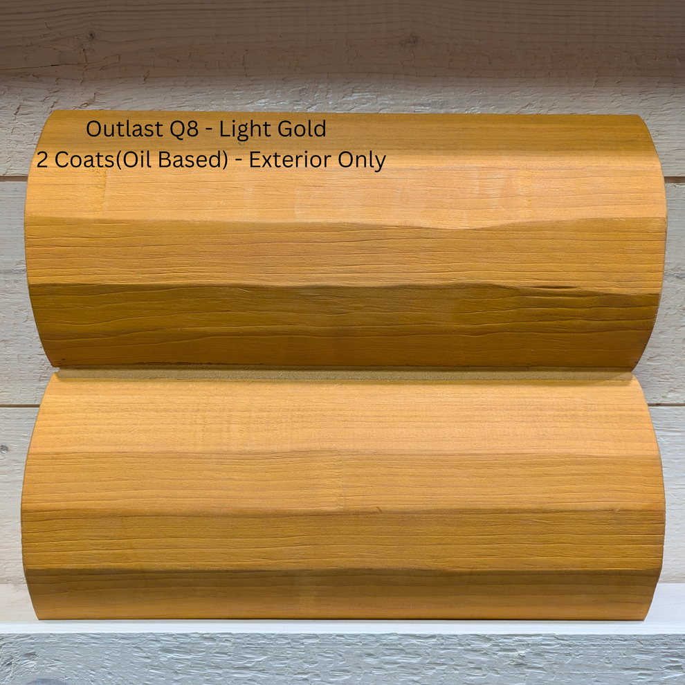 Outlast® Q8 Log Oil®- Exterior Log Stain - 5 Gallons - Free Shipping ...