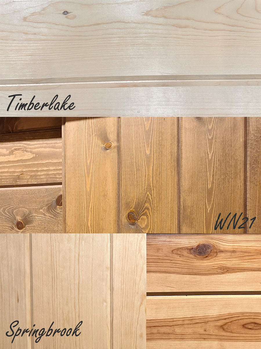Prefinished 1" x 8" T&G Carsiding - WP4 - Tongue and Groove - 3 Colors ...