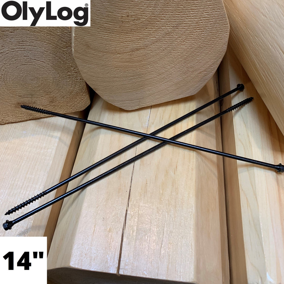 Log & Timber Screws – Log Home Mart