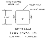 Cabin-Grade Full Logs – Log Home Mart