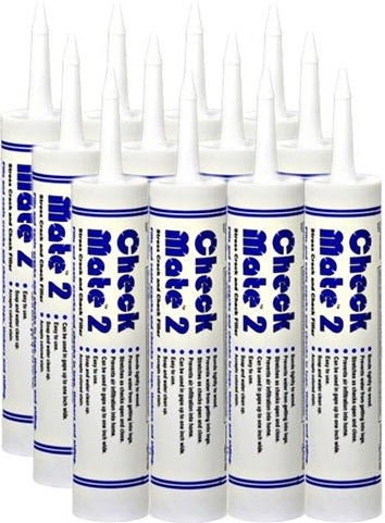 Check Mate 2 - Caulk for Log Checks/Cracks- 11 oz. tubes - Case of 12 ...
