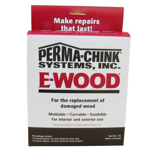 E-Wood - Epoxy Wood Putty Filler – Log Home Mart