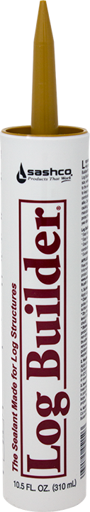 Log Builder® - Smooth Wood & Log Caulk - 10.5 oz. Single Tube – Log ...