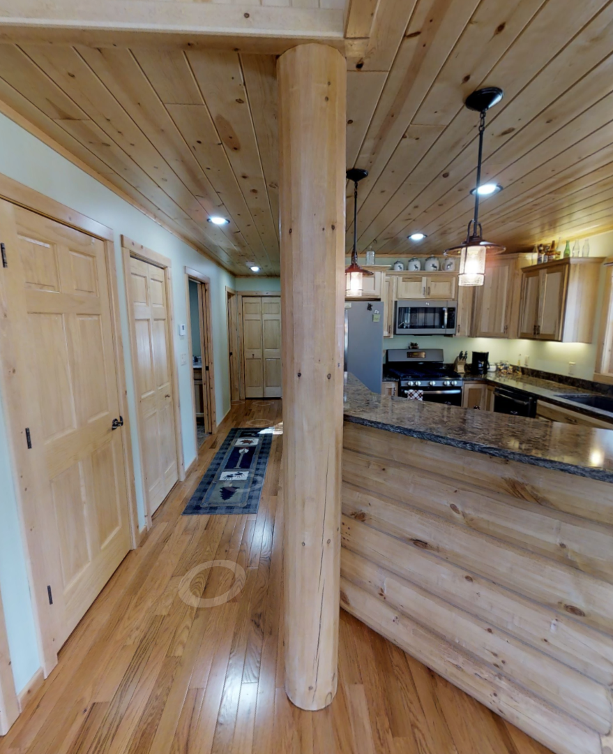 10" Milled Round Log Post - #561 Machine Peeled – Log Home Mart